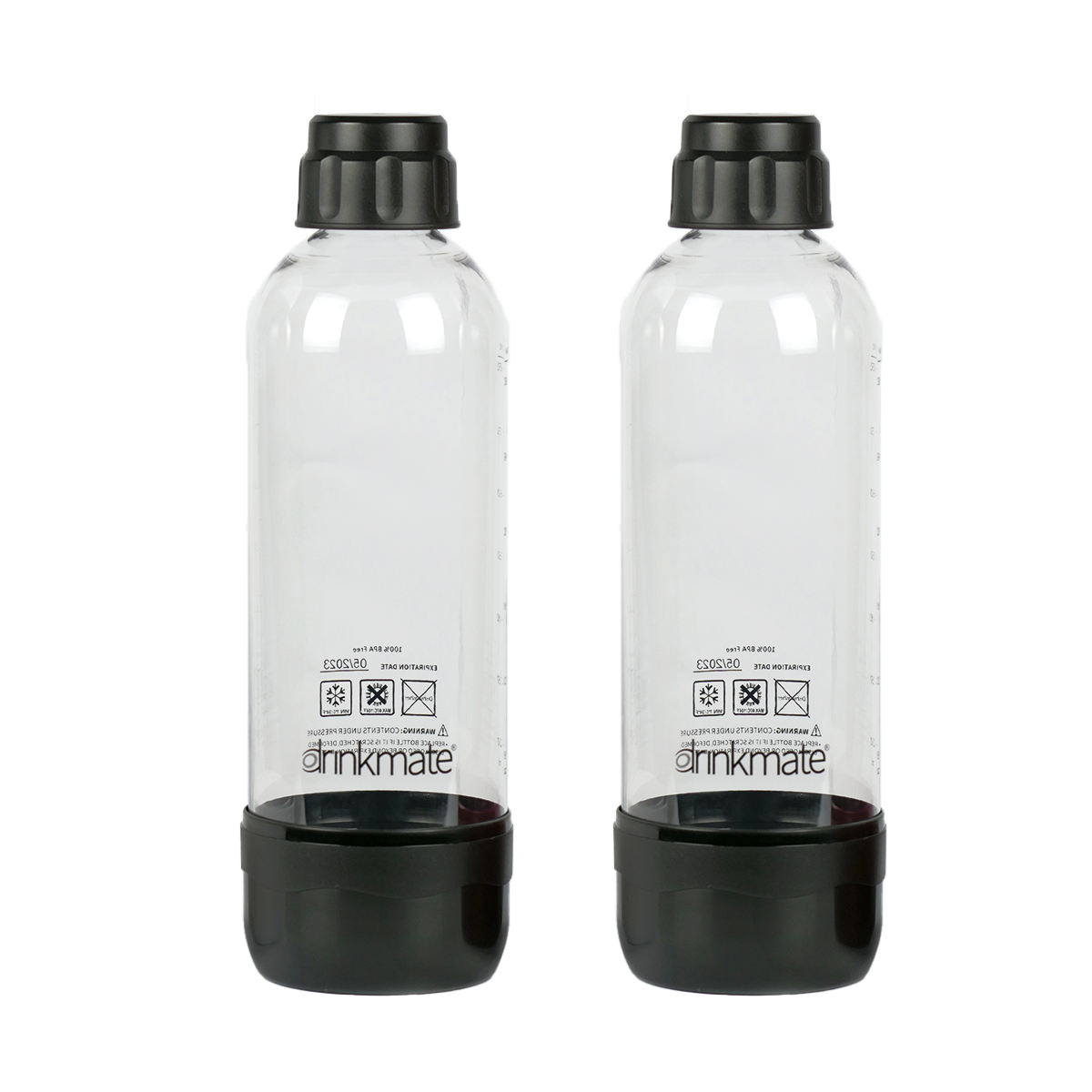 1 Litre Bottles - Twin Pack – Drinkmate Australia Pty Ltd